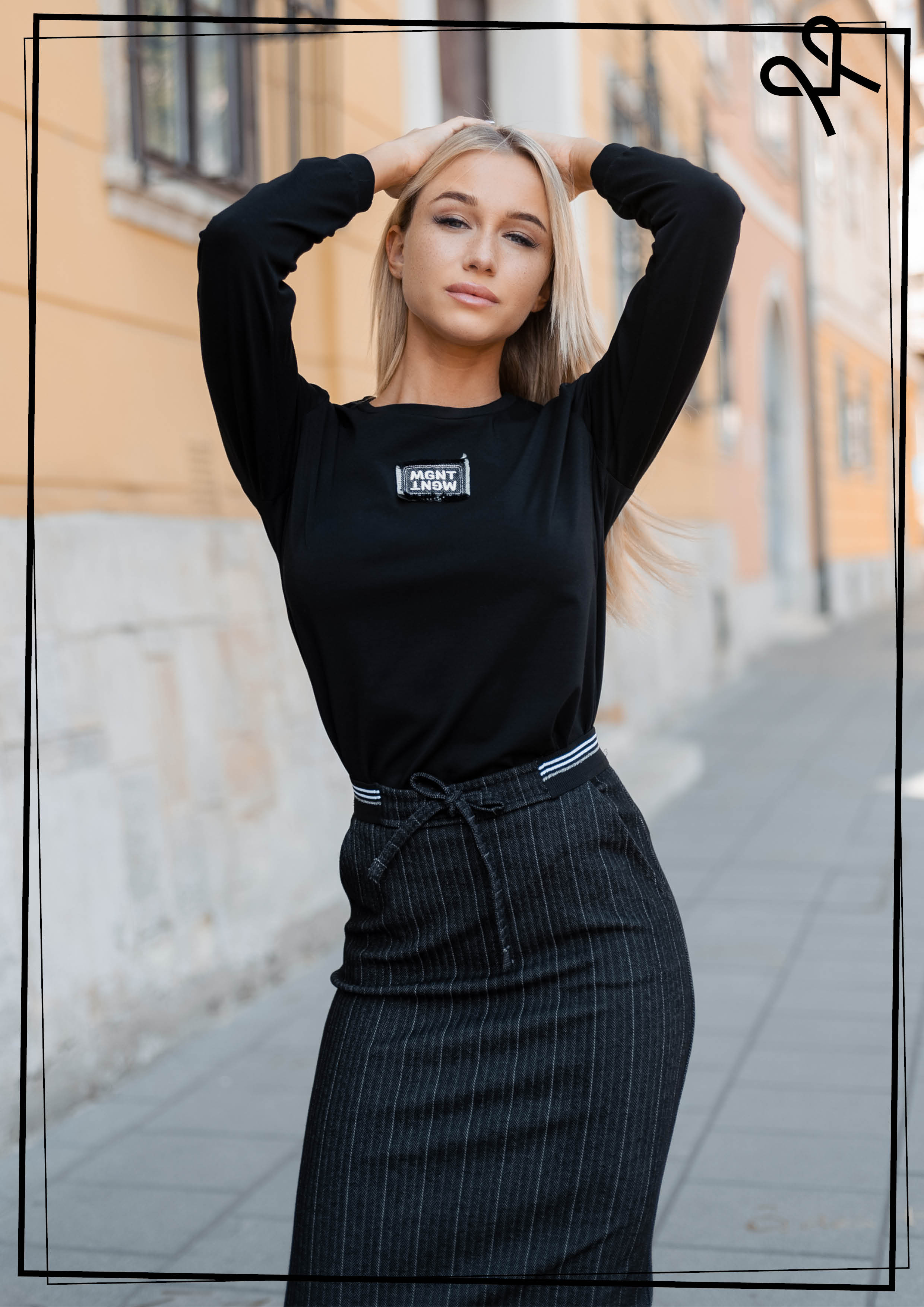 Magenta bő póló (MG242292) | Magenta 2024 téli kollekció - Magenta termékek