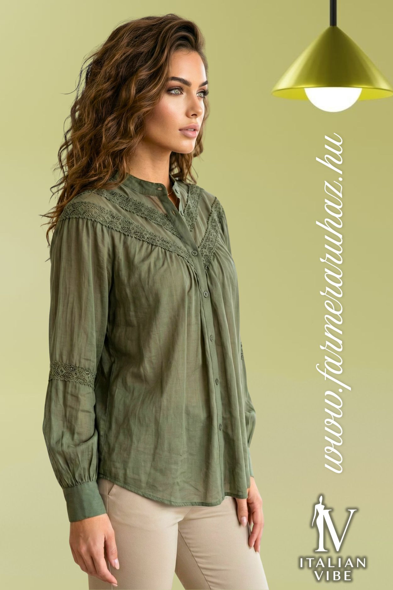 Italian Vibe női ing 2610050 | Italian Vibe 2026 tavaszi-nyári női ...